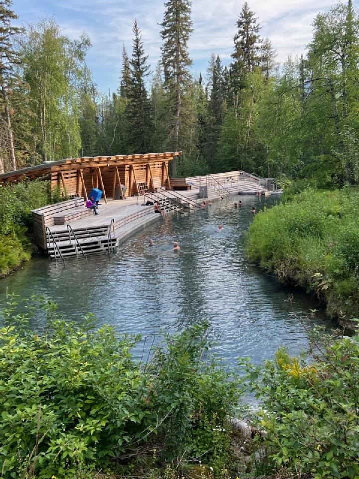 Liard River Hot Springs Provincial Park - RV Campground in Liard River, BC